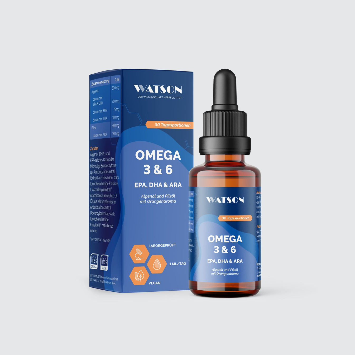 Omega 3 & 6 Öl – Watson Nutrition